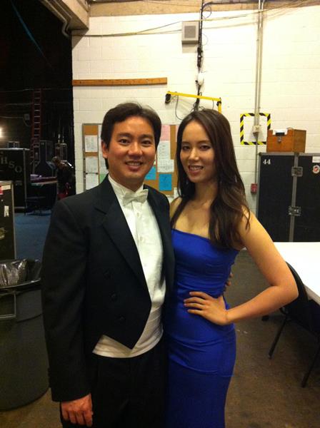 Houston Symphony/Opera Violinists Thrilled With Their Brian Gavin Diam