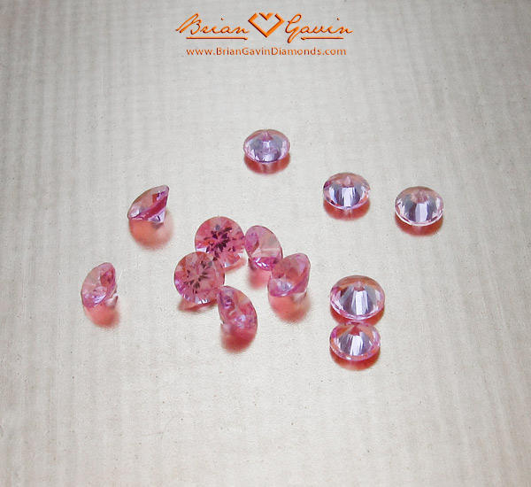 Brian Gavin Signature Diamond Melee and Pink Sapphire Band…