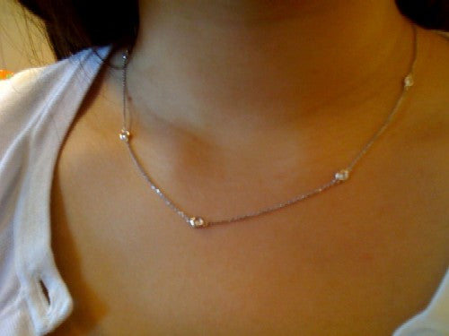 Brian Gavin Diamonds Creates Custom Diamonds Inch by Inch Necklace usi