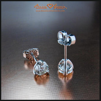 Types of 3 Prong Martini Settings for Diamond Studs