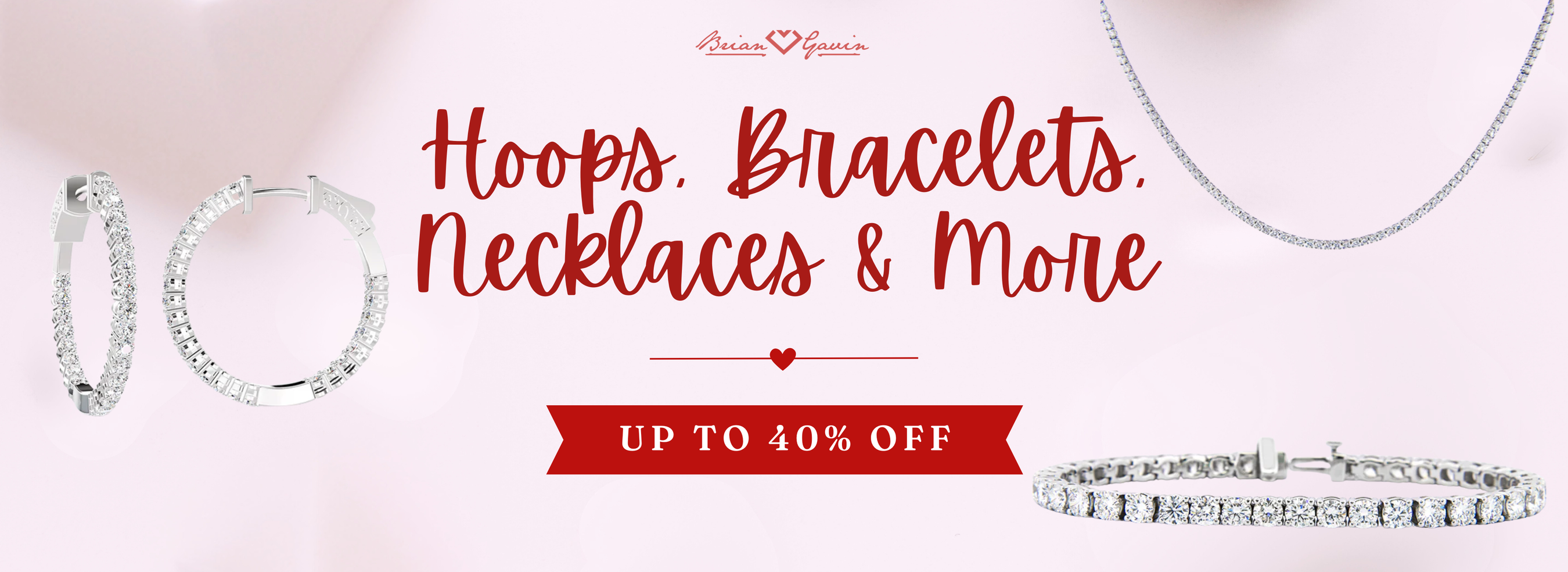 Valentine's Day Diamond and Pearl Jewelry