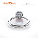 FL 4-Prong Classic Round Solitare Engagement Ring