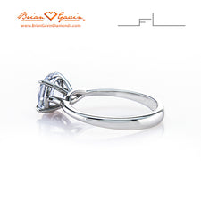 FL 4-Prong Classic Round Solitare Engagement Ring